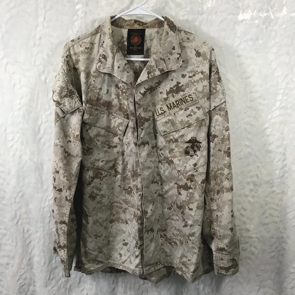Military | Jackets & Coats | Usmc Marines Digital Marpat Military Shirt ...